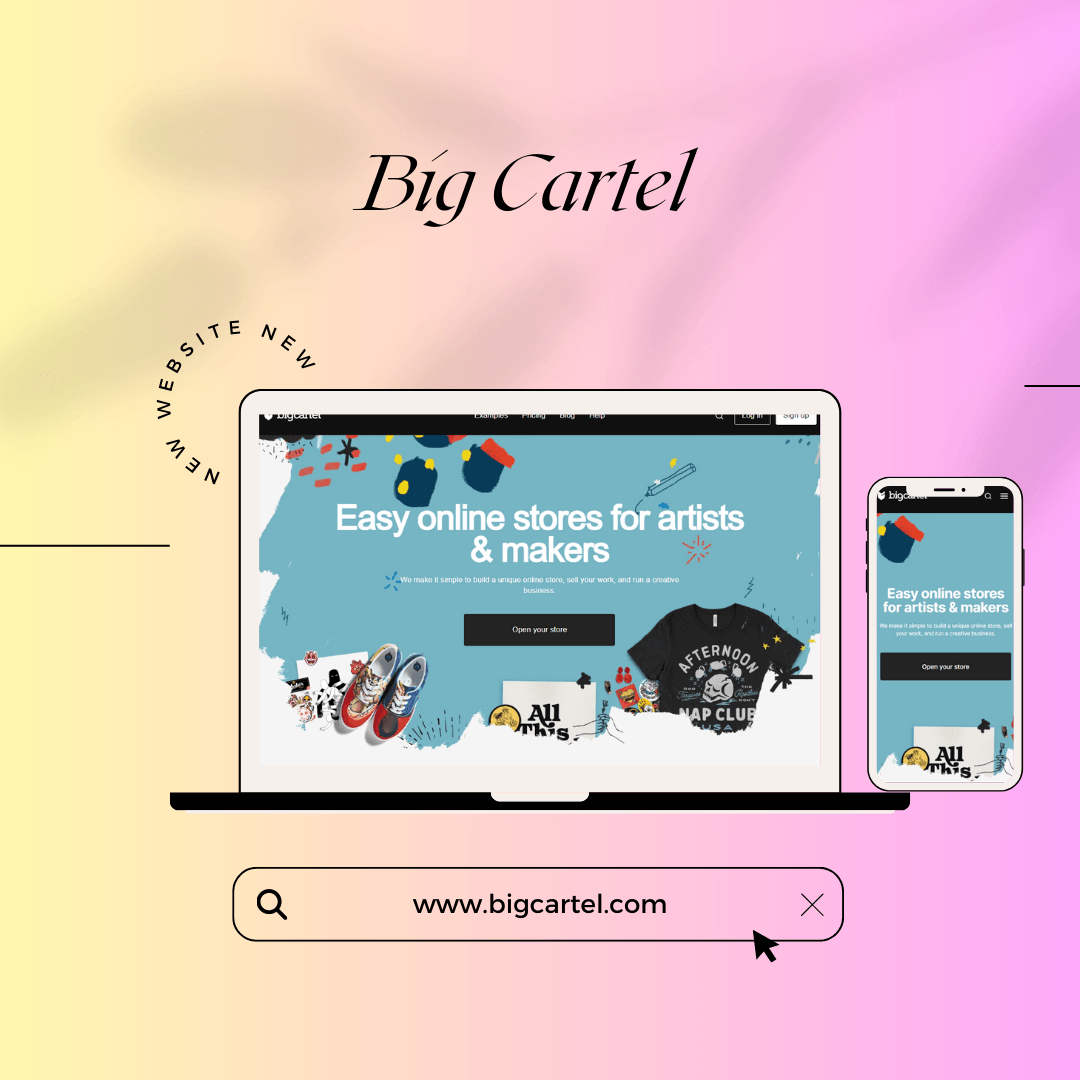 Big Cartel | CyberSofty